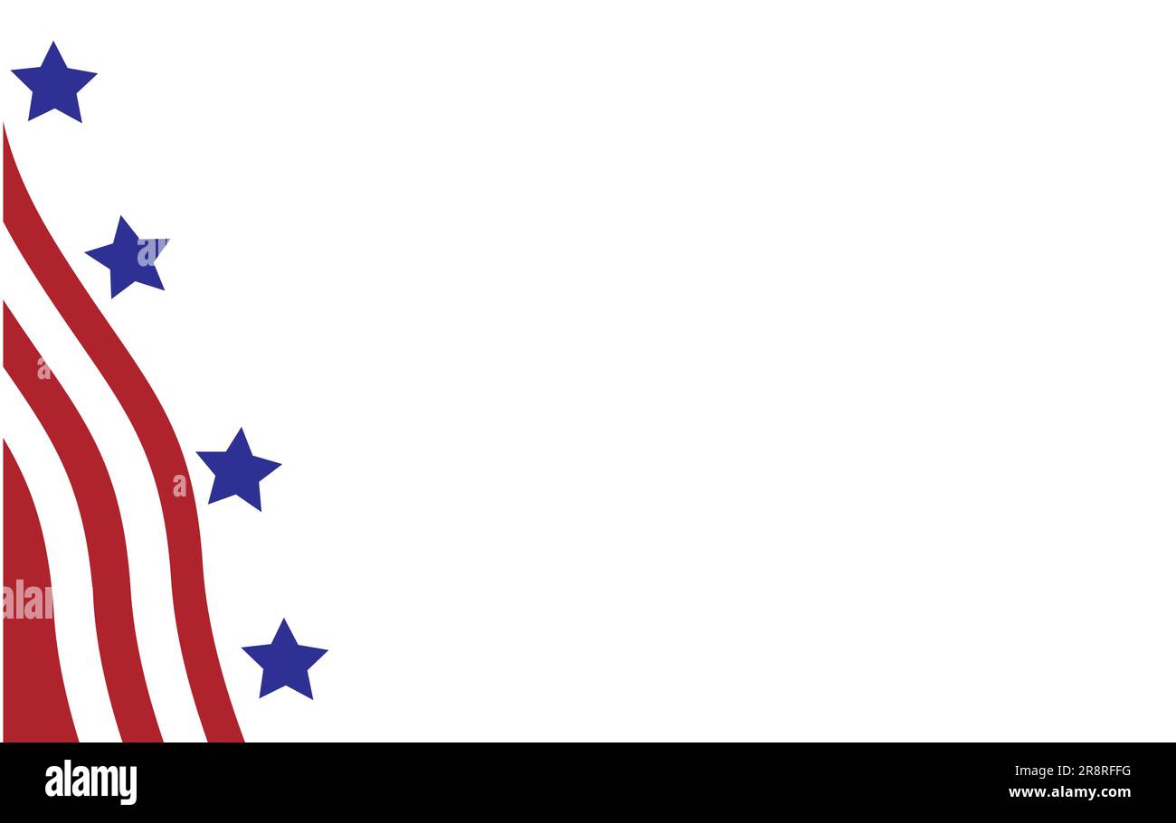 USA flag in style vector Stock Vector Image & Art - Alamy