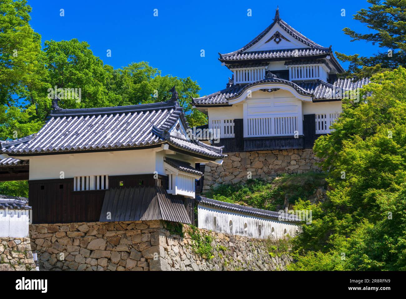 Bicchu Matsuyama Castle Stock Photo - Alamy