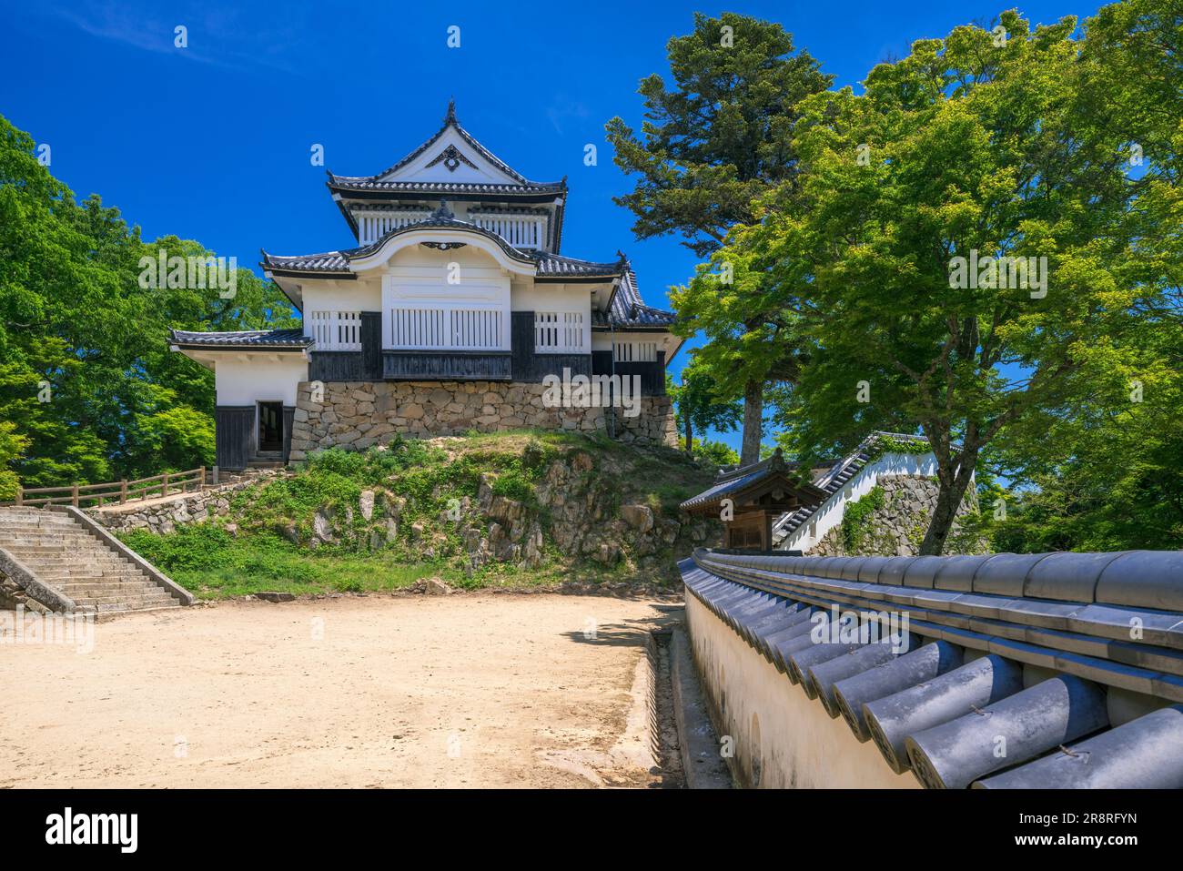 Bicchu Matsuyama Castle Stock Photo - Alamy