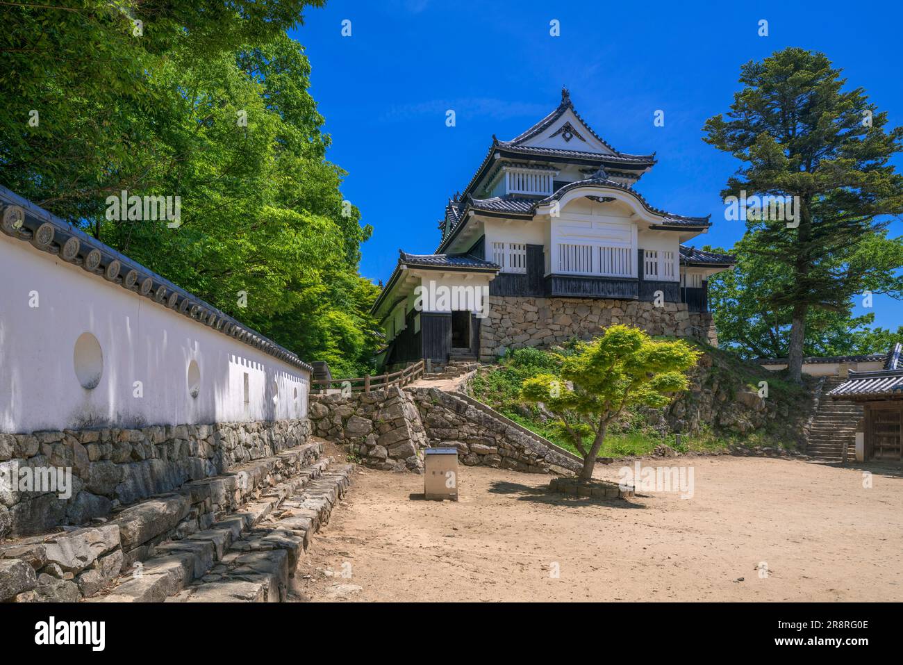 Bicchu Matsuyama Castle Stock Photo - Alamy
