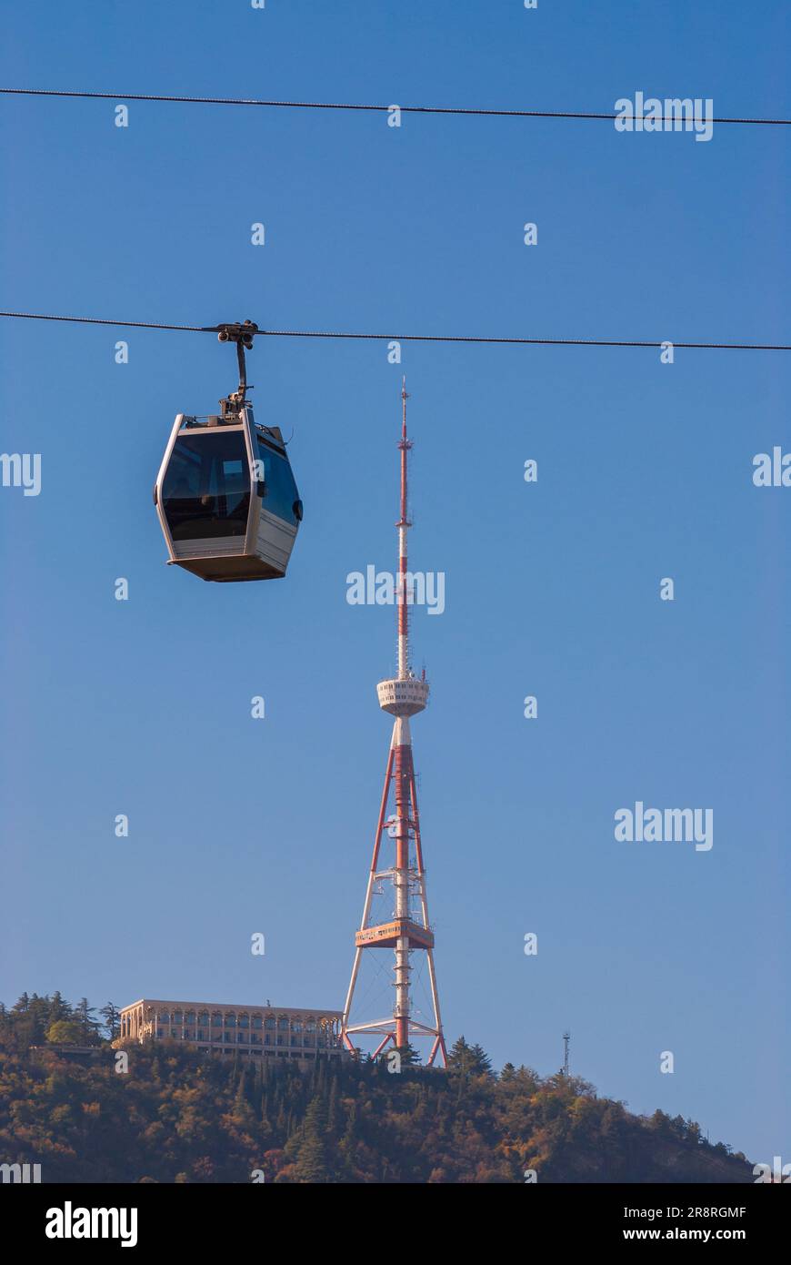 Georgia, Tbilisi - October 30, 2022: Cable car in tbilisi Stock Photo ...