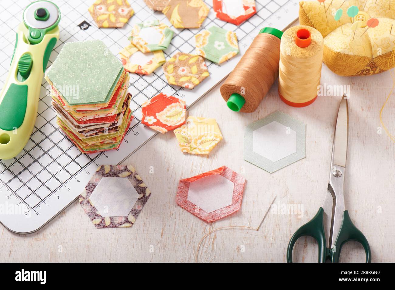 Hexagon cutter hi-res stock photography and images - Alamy