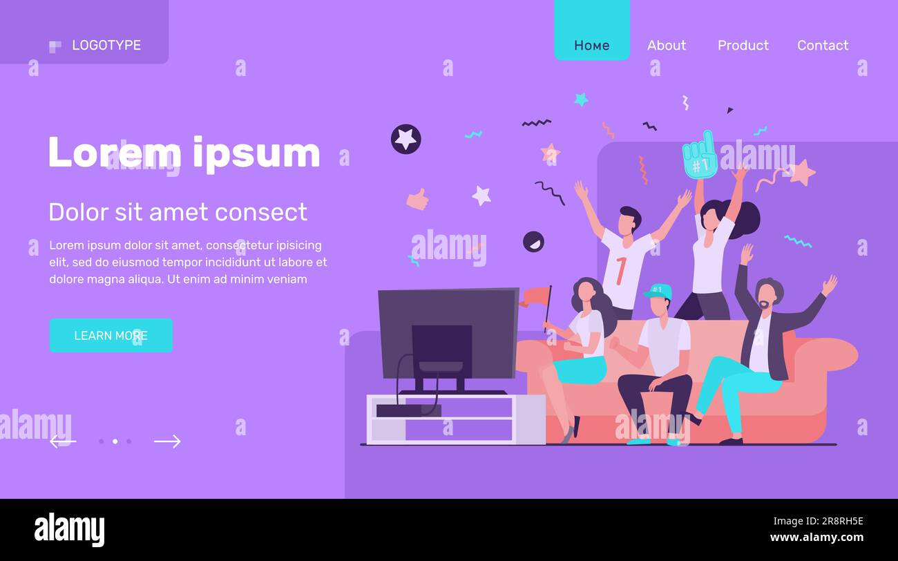 Sofa fans Stock Vector Images - Alamy