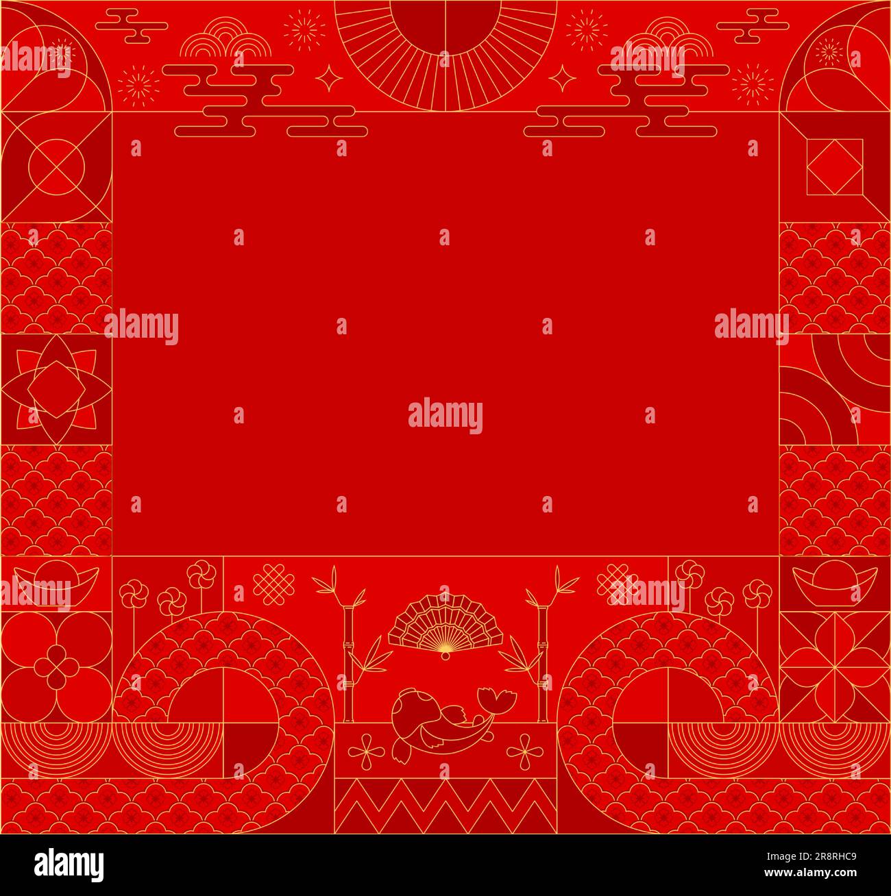 Geometric chinese pattern. Asian, japanese traditional motif Stock ...