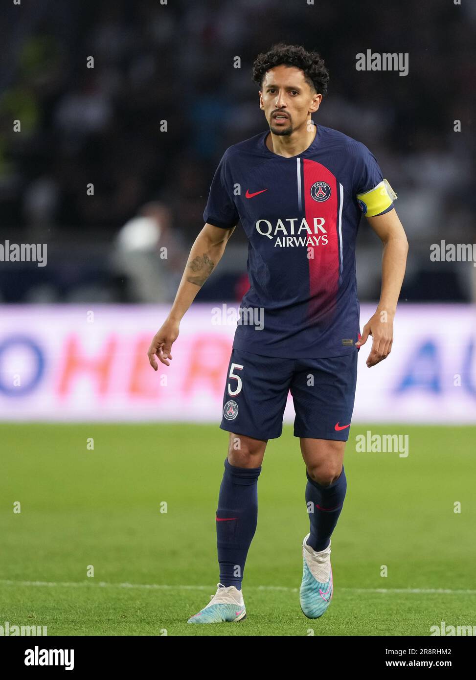 Marquinhos of PSG during the Ligue 1 match between Paris Saint Germain ...