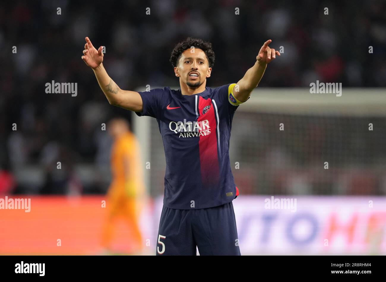 Marquinhos of PSG during the Ligue 1 match between Paris Saint Germain ...