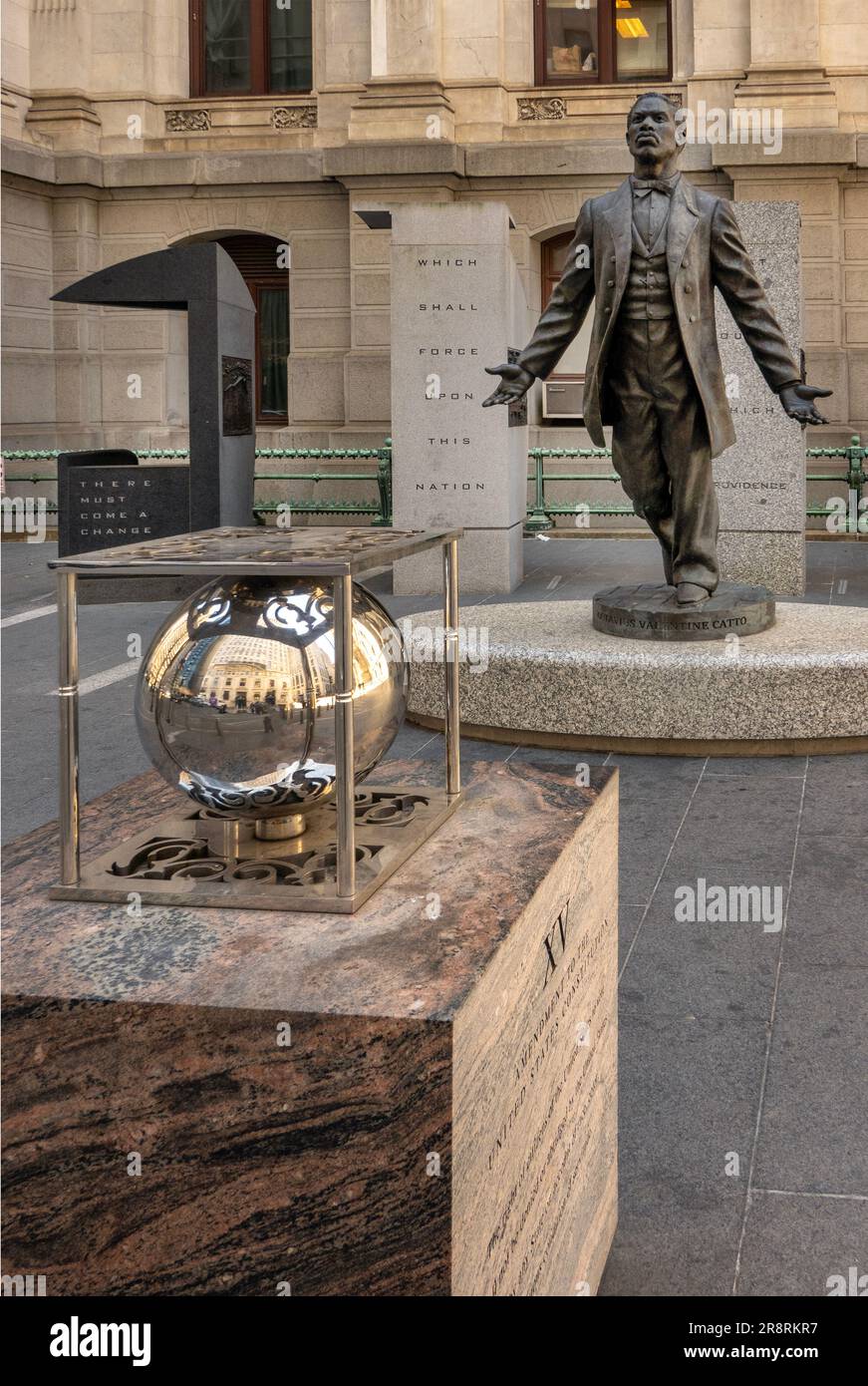 Quest for Parity: The Octavius Catto Memorial outside of Philadelphia ...