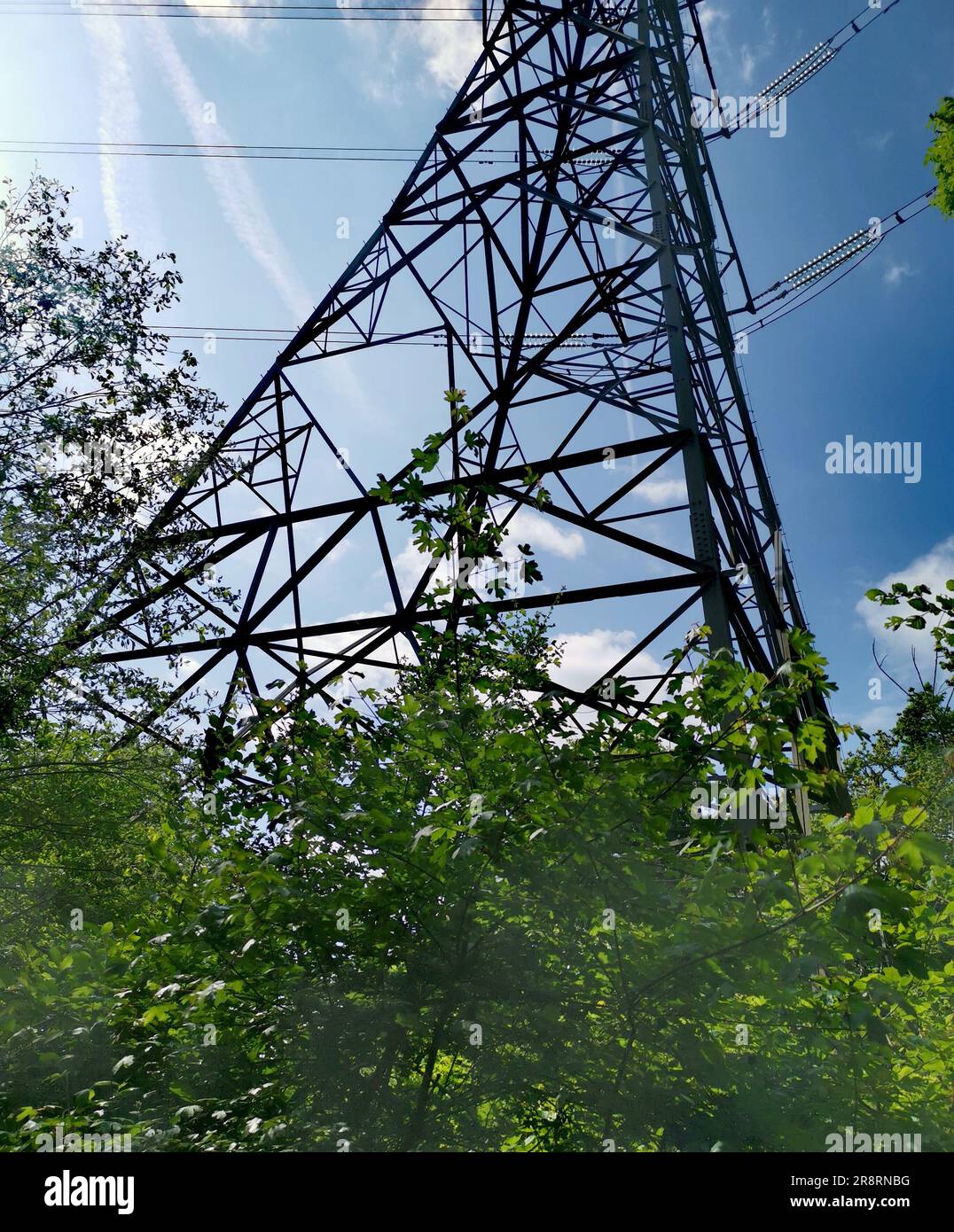 Pylon portrait view hi-res stock photography and images - Alamy