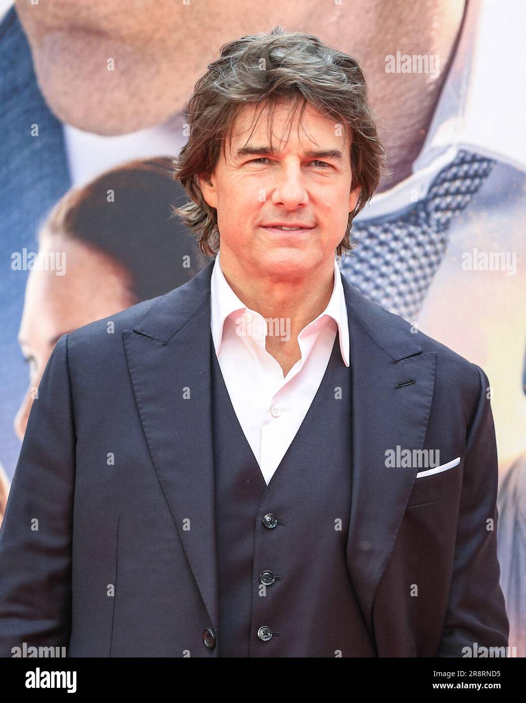 London, UK. 22nd June, 2023. Tom Cruise, lead actor. Talent and guests ... London, UK. 22nd June, 2023. Tom Cruise, lead actor. Talent and guests ...