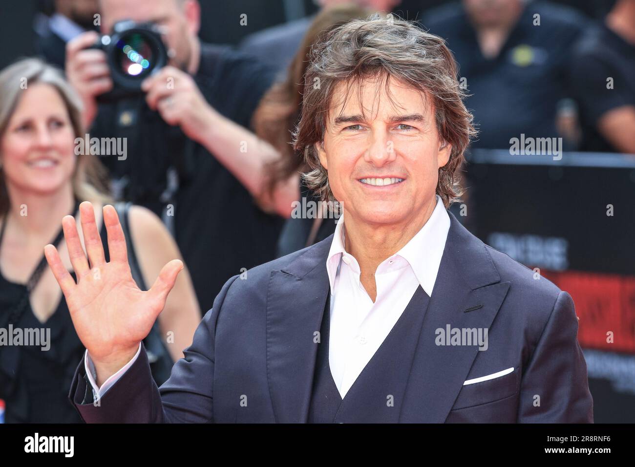 London, UK. 22nd June, 2023. Tom Cruise, lead actor. Talent and guests ...
