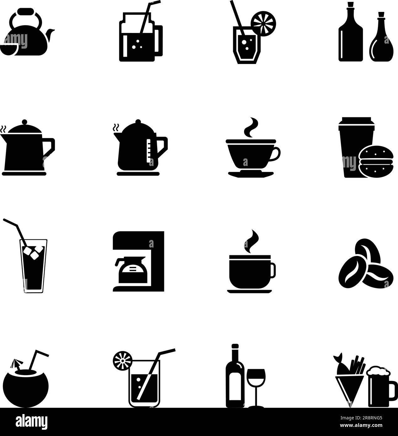 Sign drinks Black and White Stock Photos & Images - Alamy