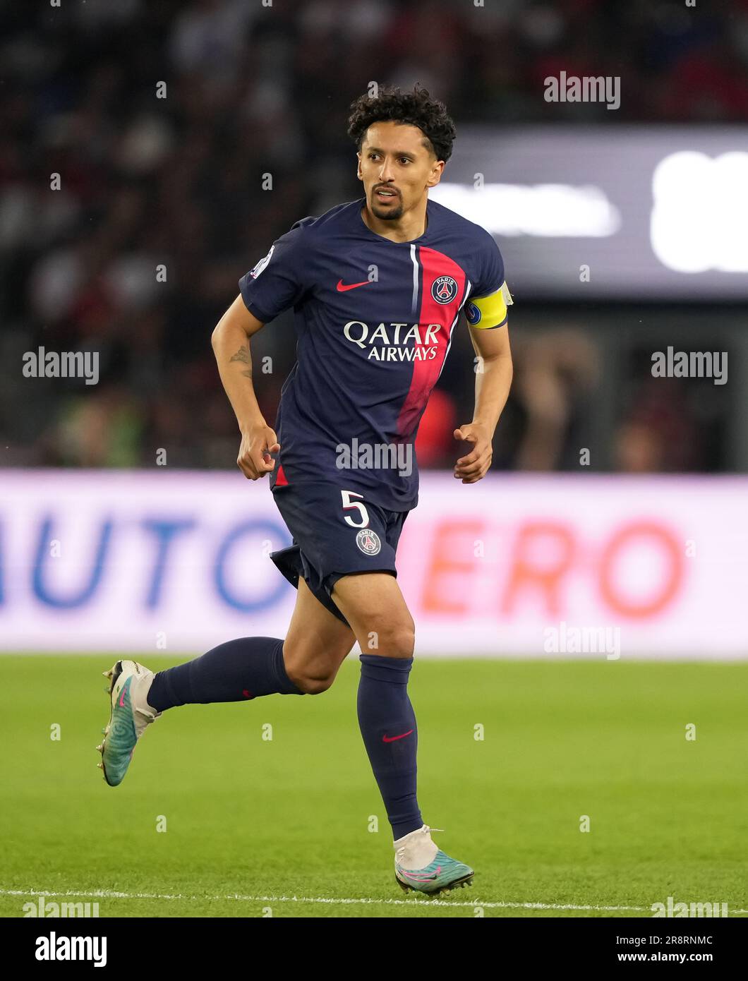 Marquinhos of PSG during the Ligue 1 match between Paris Saint Germain ...