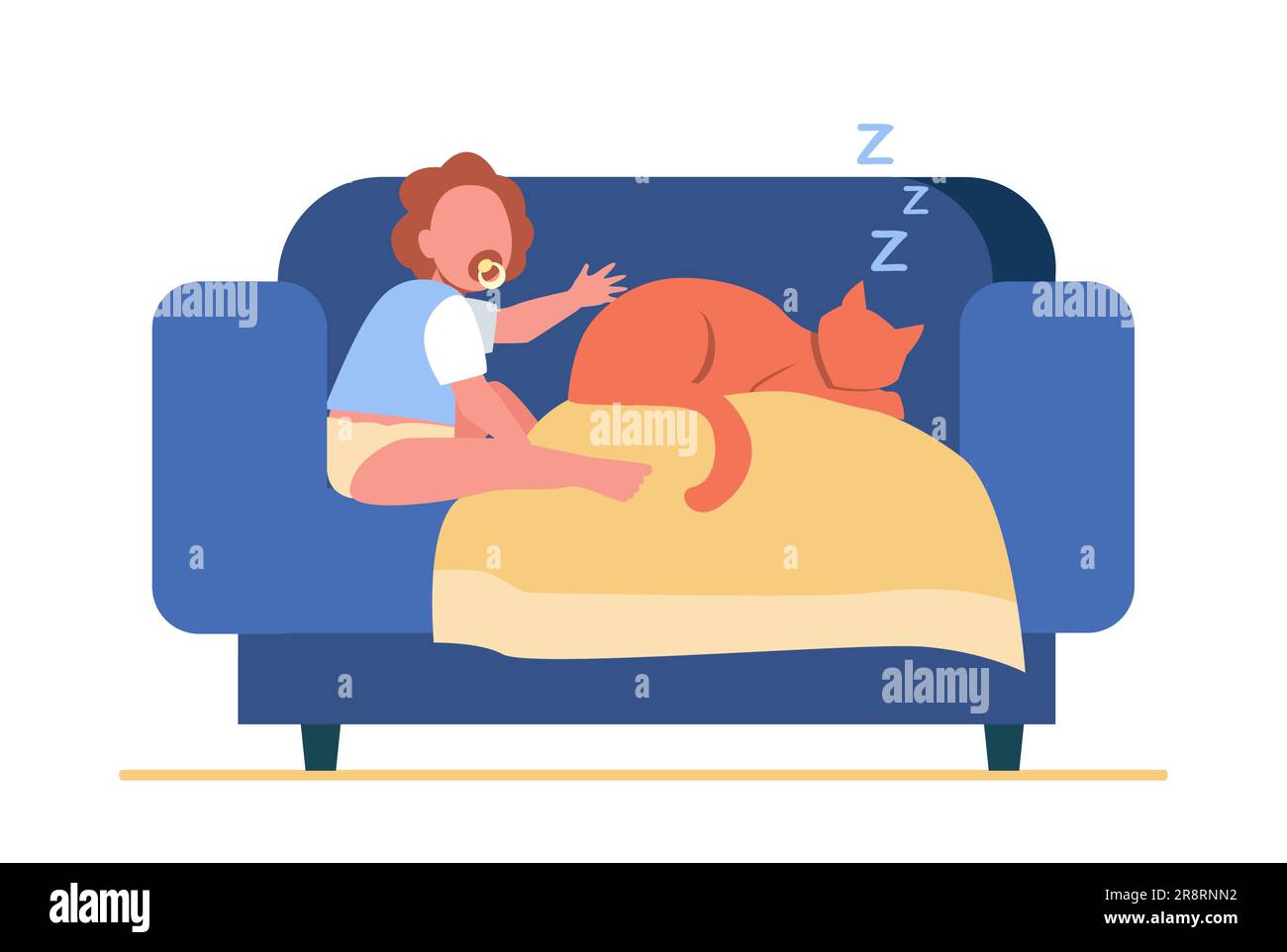 Cute boy sleeping on Cut Out Stock Images & Pictures - Alamy