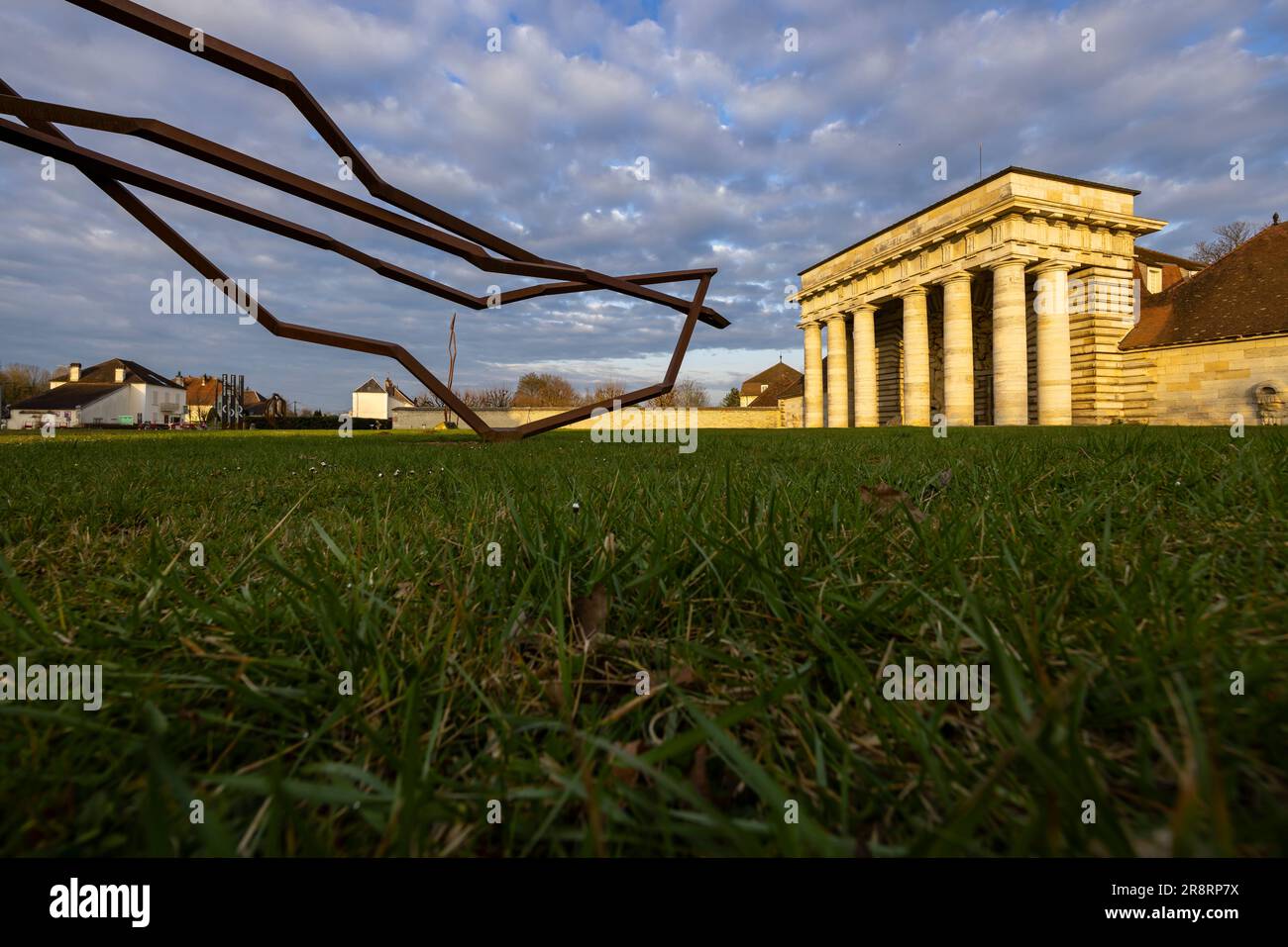 Royal salt work complex in Arc-et-Senans, UNESCO World Heritage Site ...