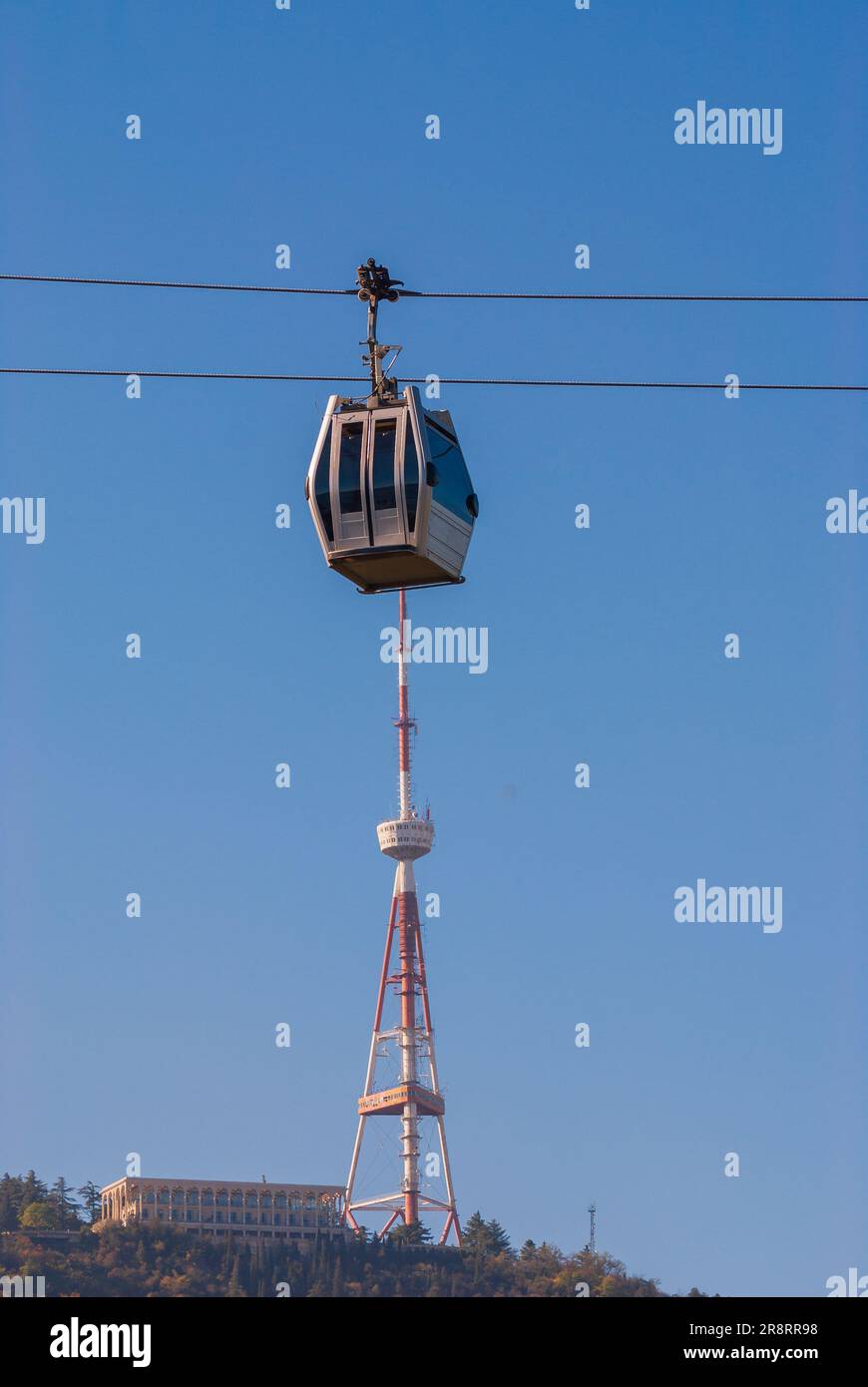 Georgia, Tbilisi - October 30, 2022: Cable car in tbilisi Stock Photo ...