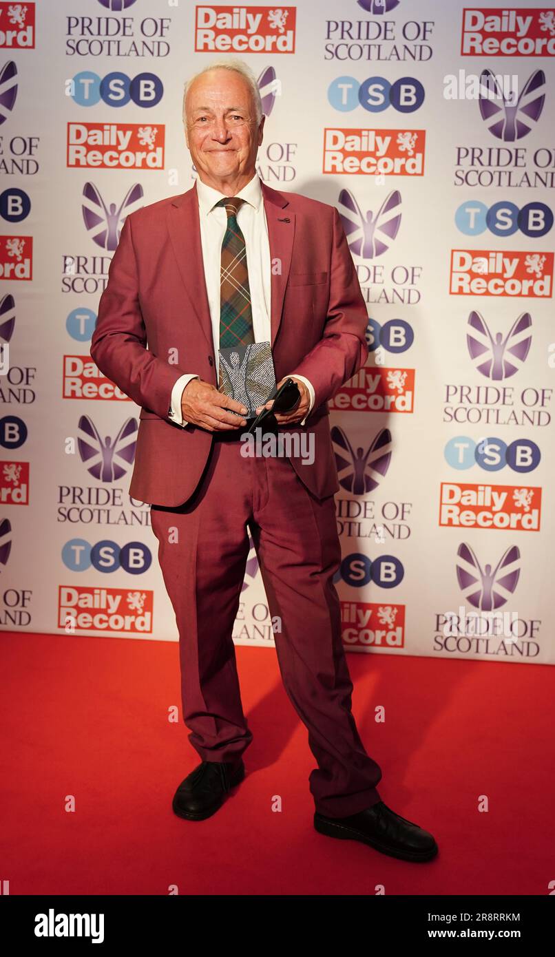 Jimmy Chisholm arrives for the Pride of Scotland Awards at the Assembly ...