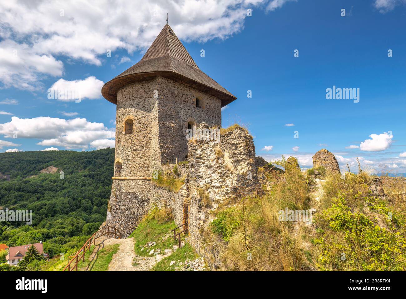 Somoska medieval castle in Slovakia, Europe Stock Photo - Alamy