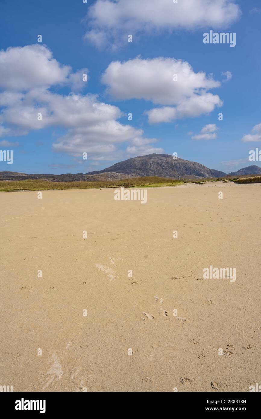The sands of Uig Bay, Isle Of Lewis Stock Photo - Alamy