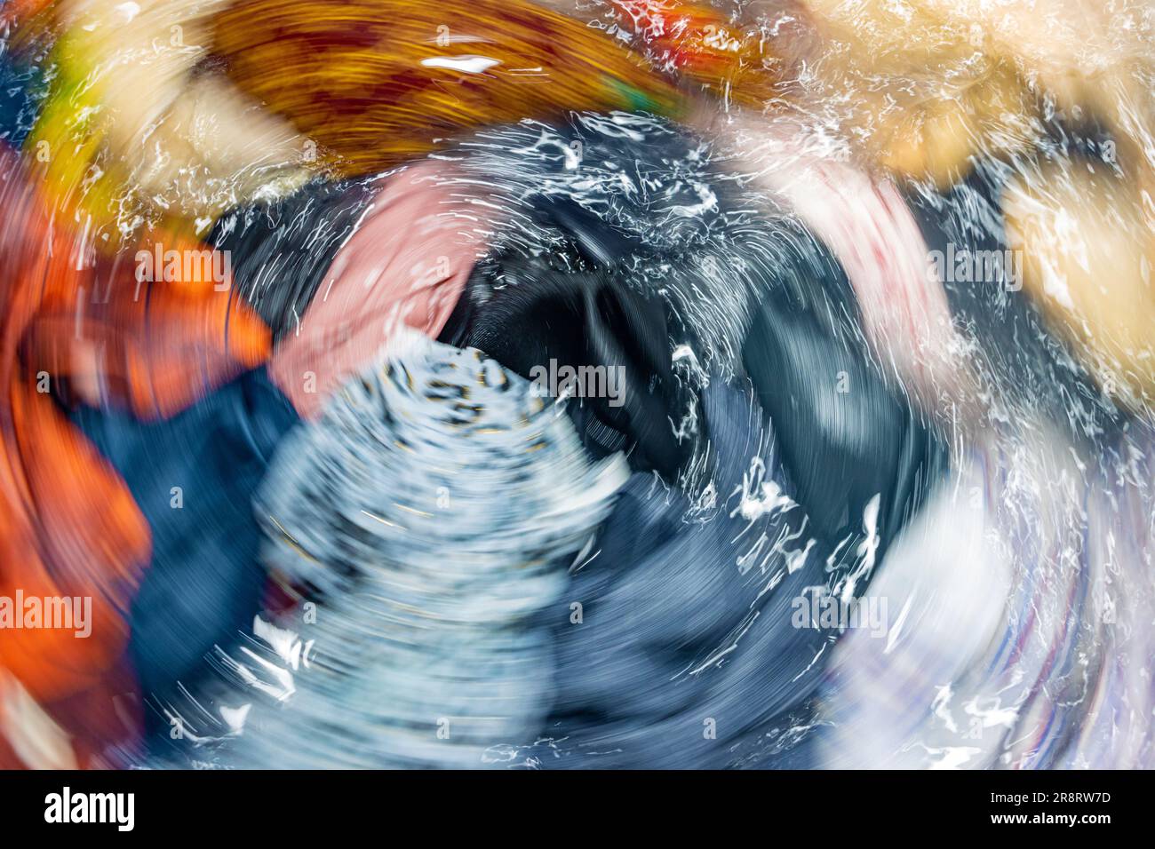 Washing machine spinning laundry soap hi-res stock photography and ...