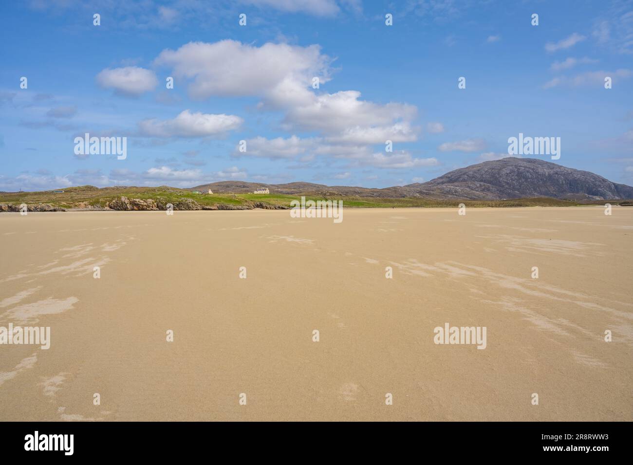 The sands of Uig Bay, Isle Of Lewis Stock Photo - Alamy
