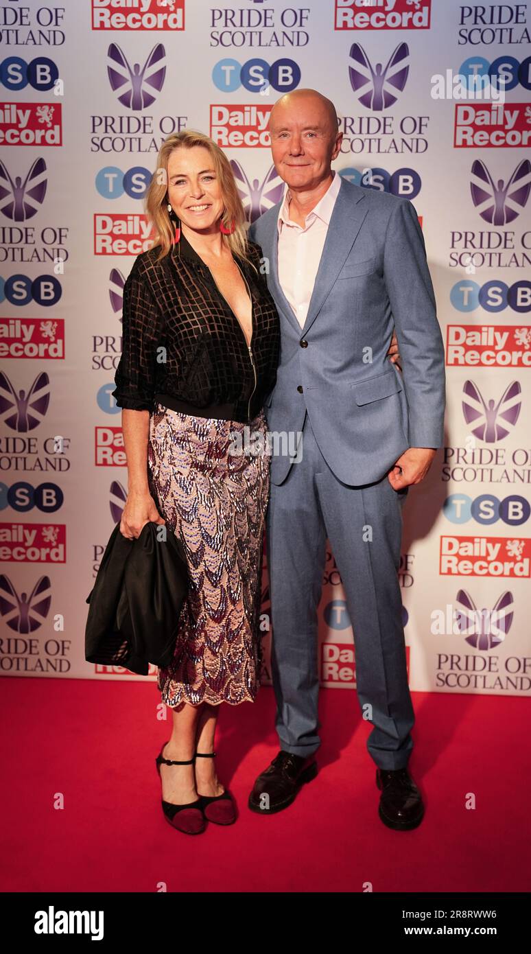 Irvine Welsh arrives for the Pride of Scotland Awards at the Assembly ...