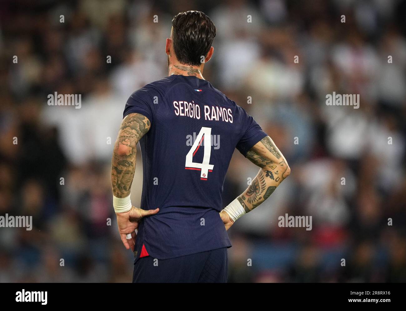 Sergio Ramos of PSG during the Ligue 1 match between Paris Saint ...