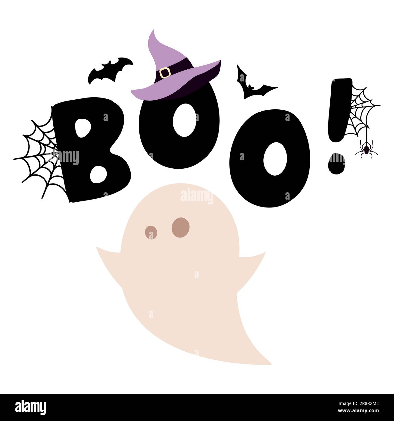 Cartoon bat flat illustration hi-res stock photography and images - Alamy