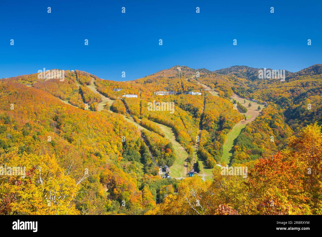 Ski area in autumn hi-res stock photography and images - Alamy
