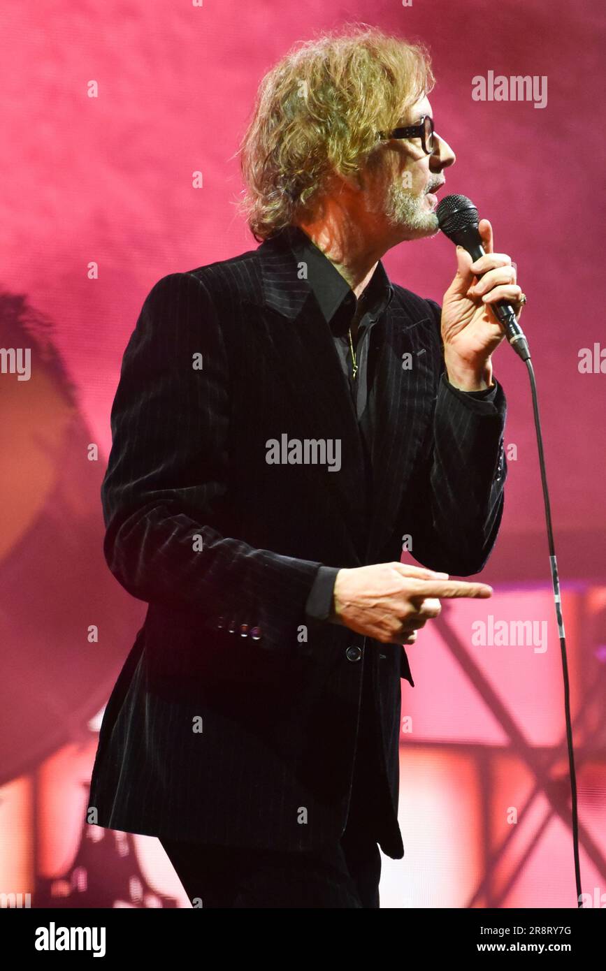 Pulp - Jarvis Cocker at Isle of Wight festival - Friday 16 June Stock ...