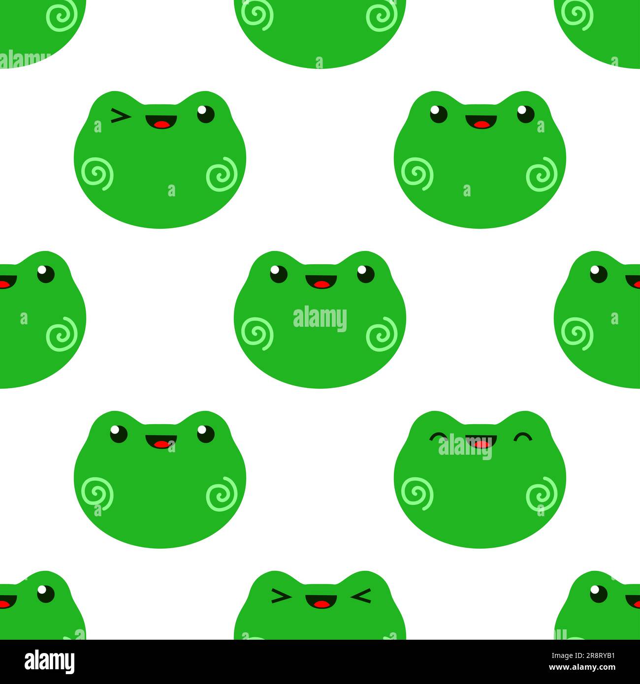 Frog face logo hi-res stock photography and images - Alamy