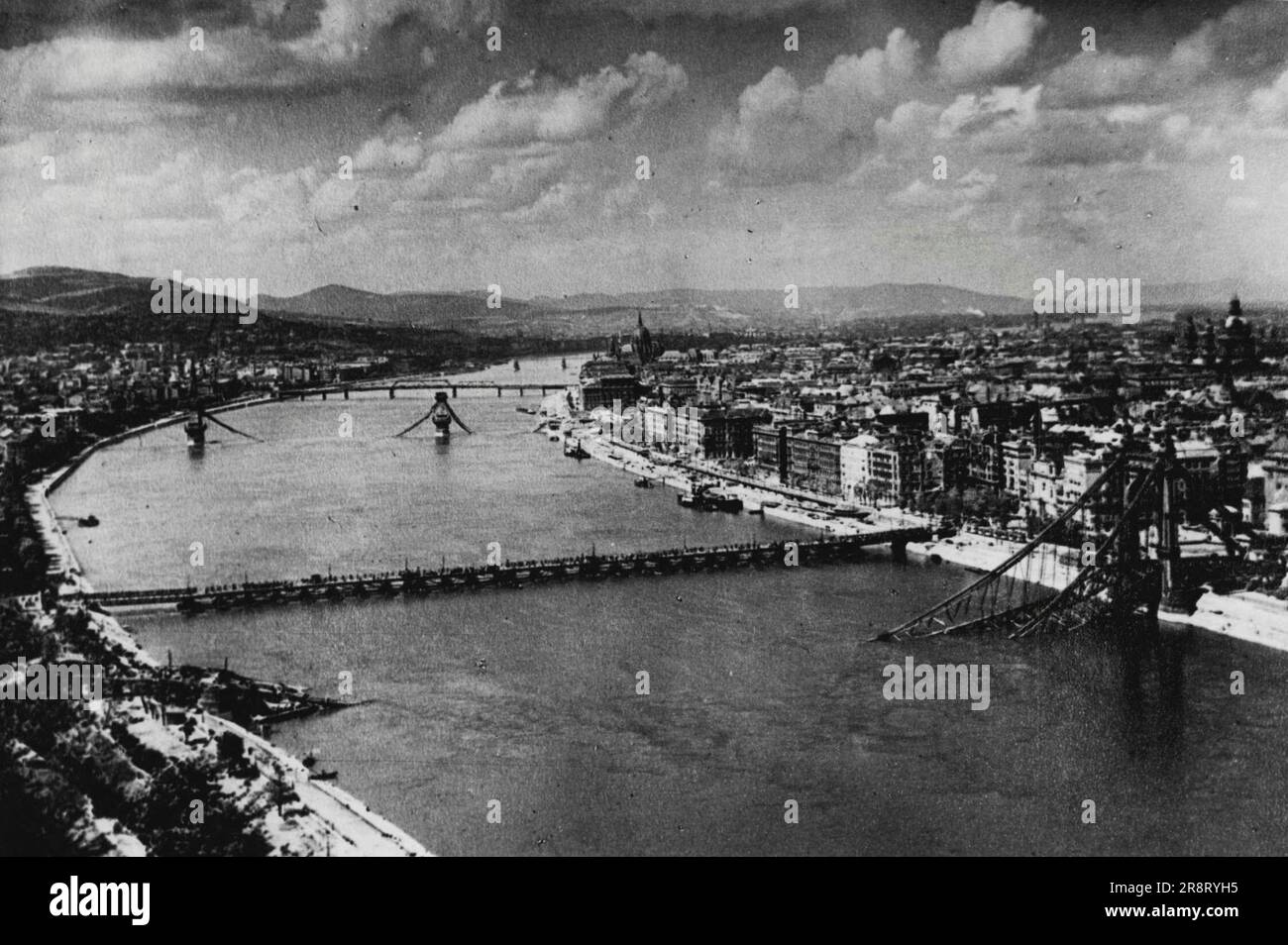 The Danube At Budapest -- International Control of this international ...