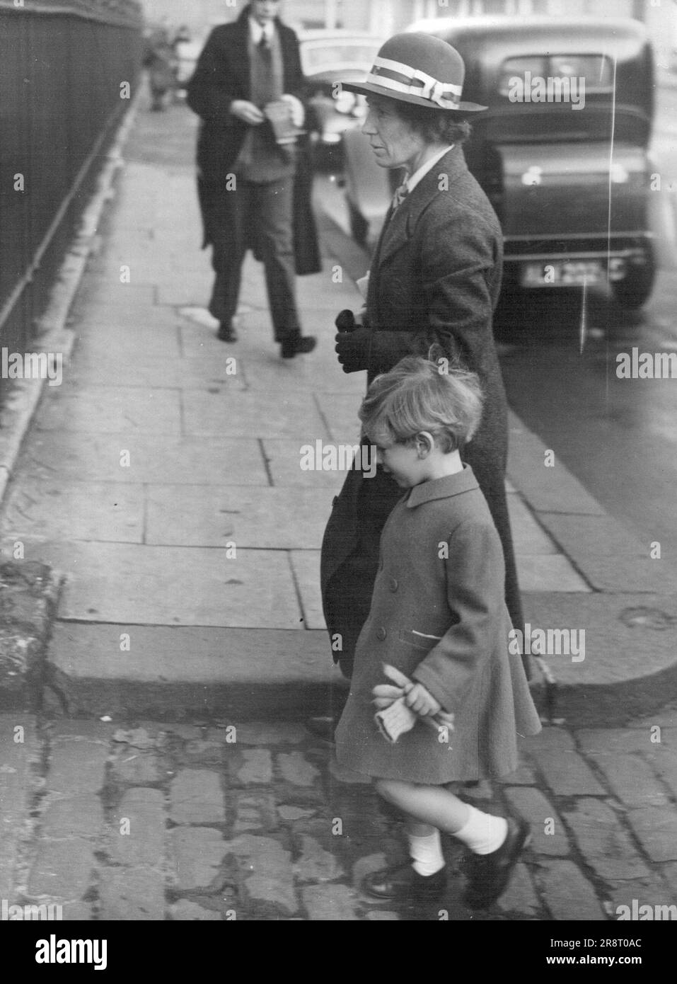 Prince Edward Learns To Dance - Prince Edward walking into Belgrave ...