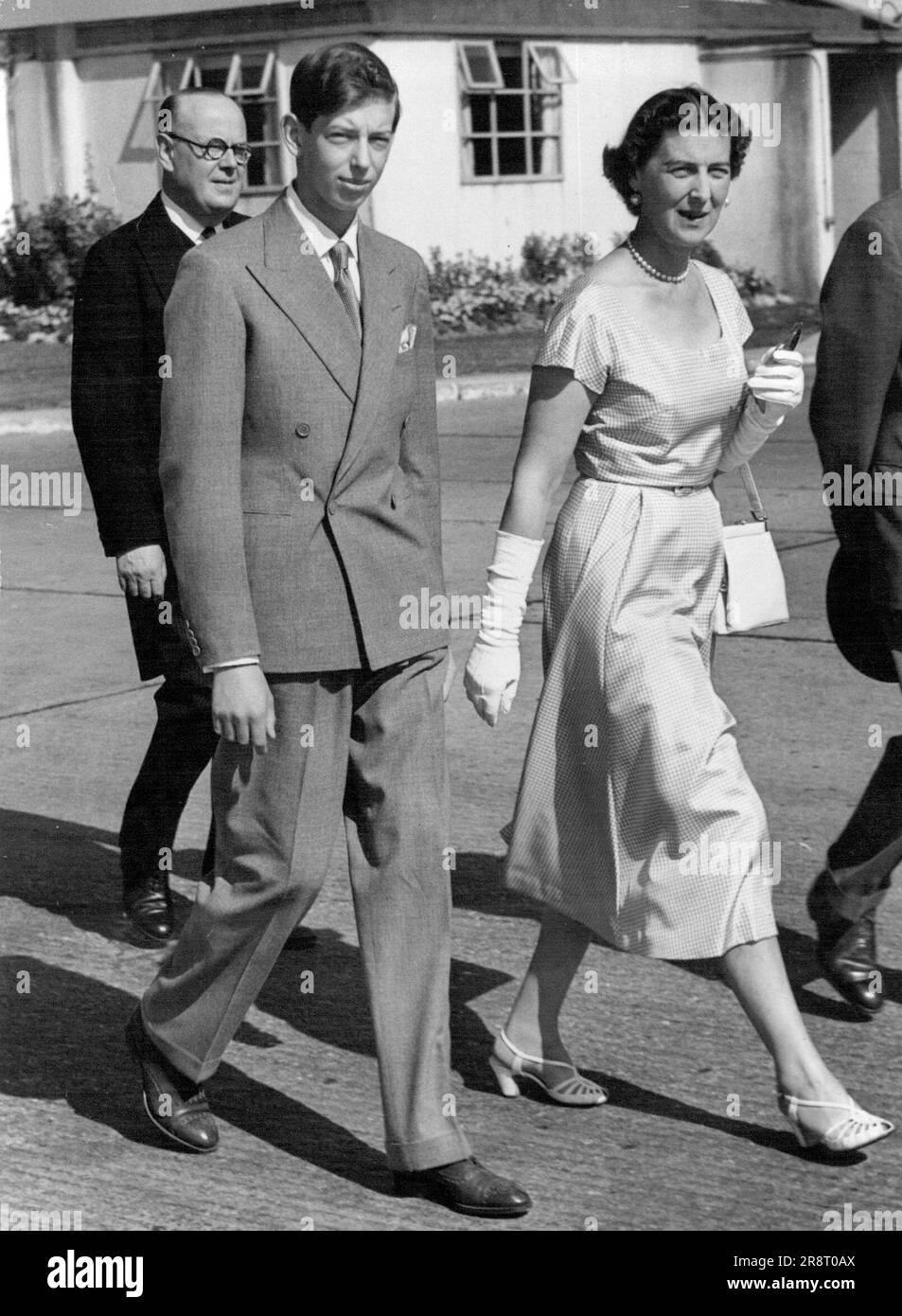 Duke of Kent Leaves For Olympics - The 16-year-old Duke of Kent walks ...