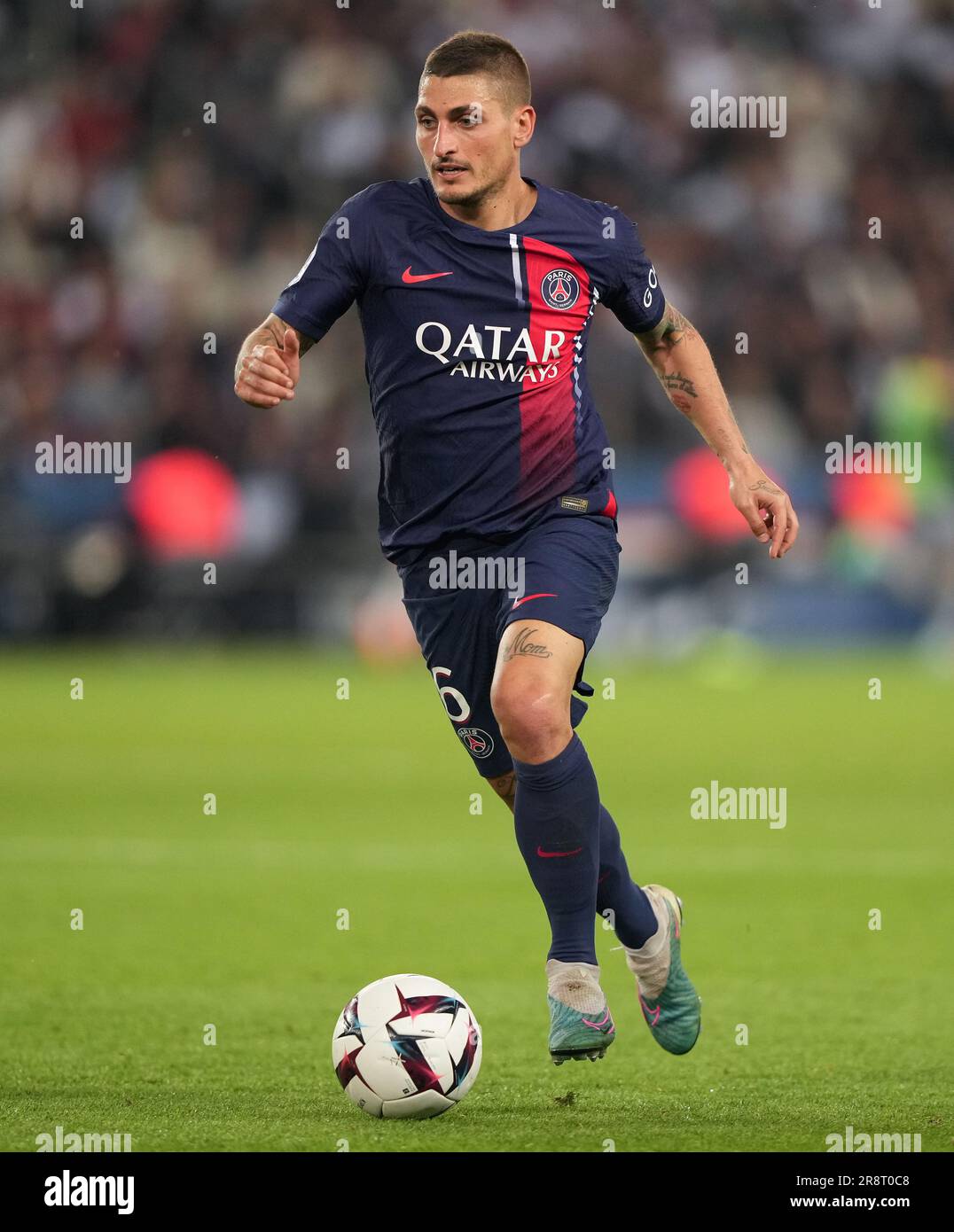 Marco Verratti of PSG during the Ligue 1 match between Paris Saint ...