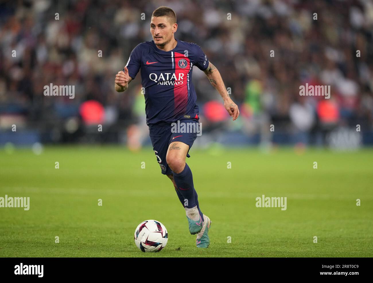 Marco Verratti of PSG during the Ligue 1 match between Paris Saint ...