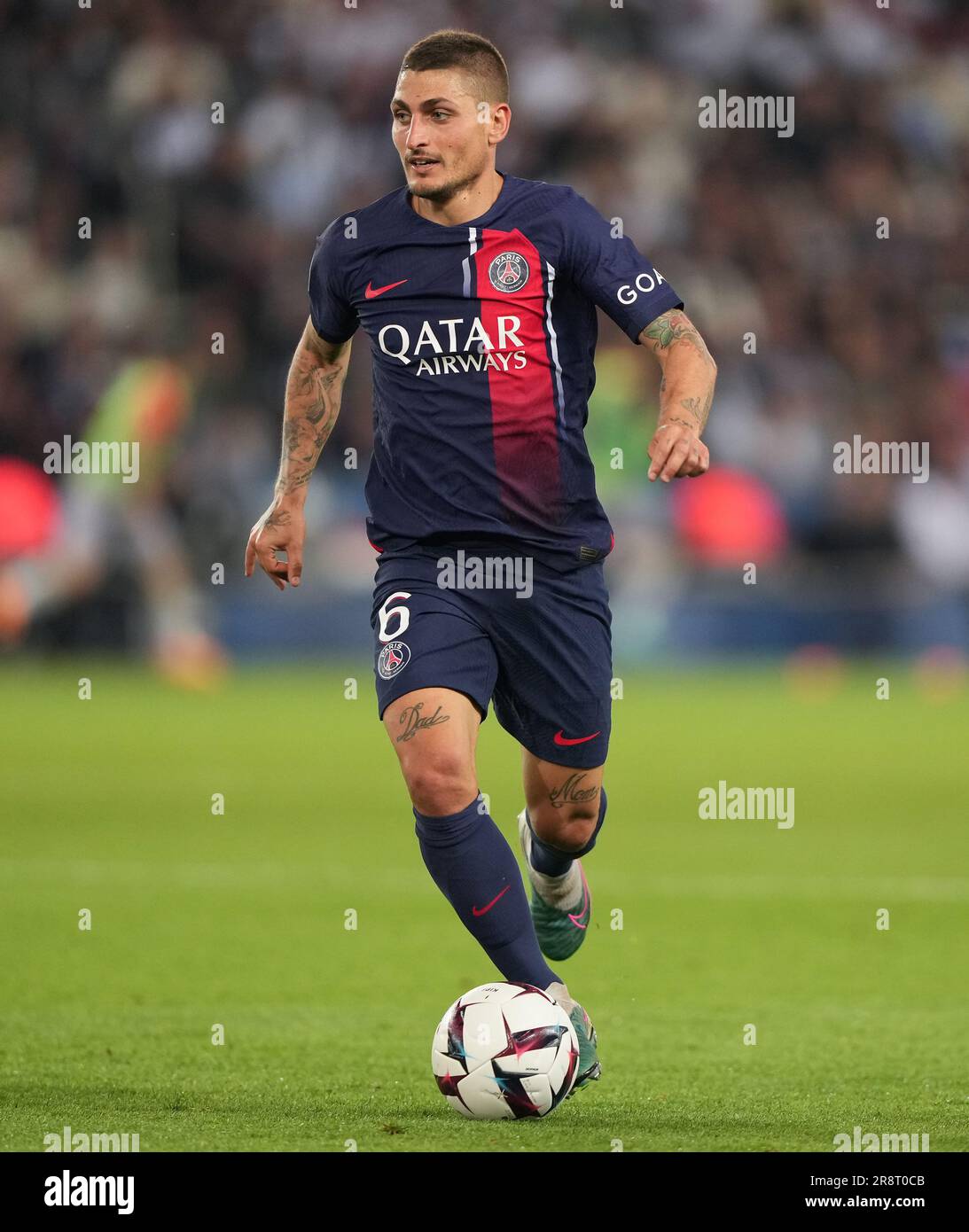 Marco Verratti of PSG during the Ligue 1 match between Paris Saint ...