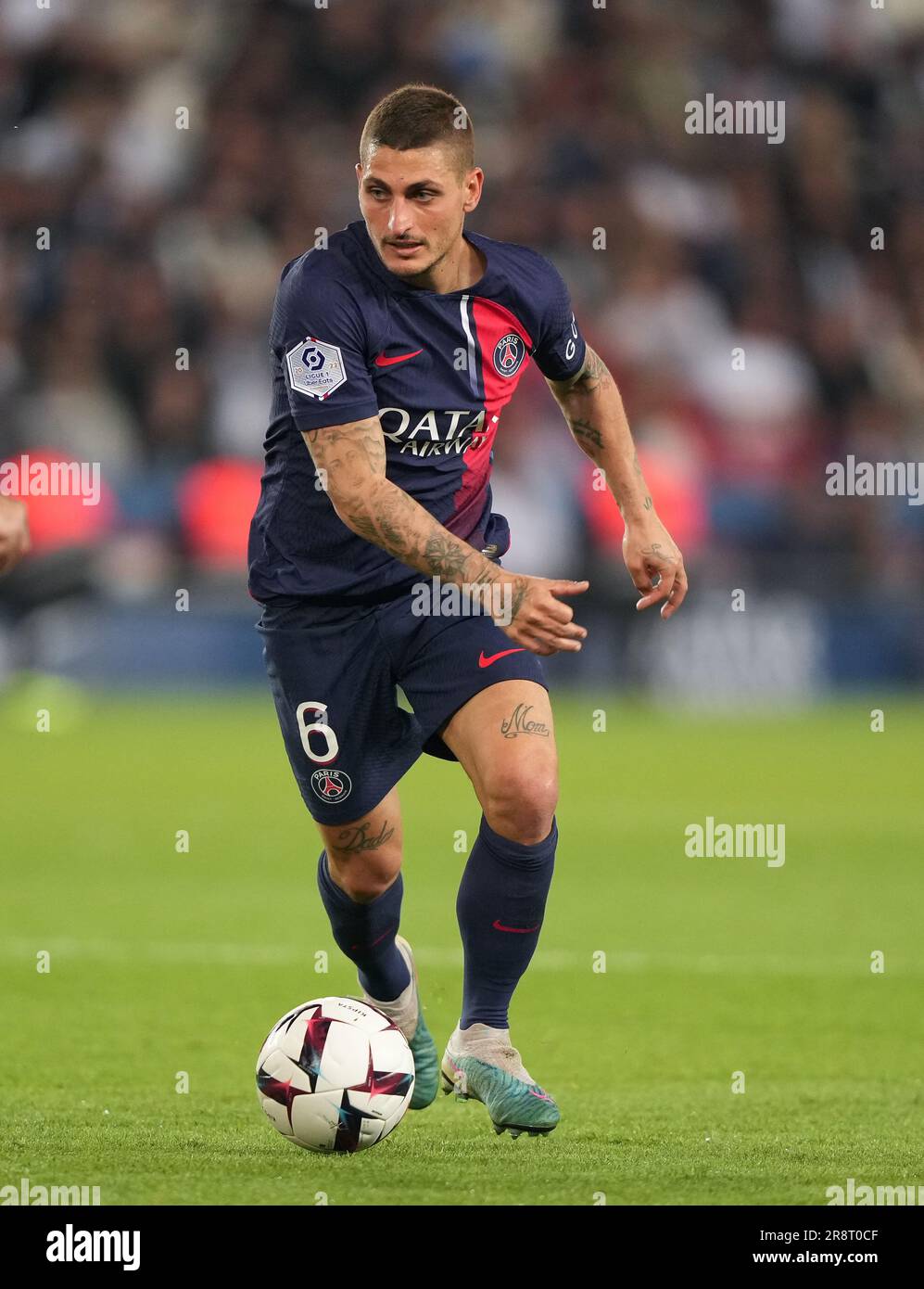 Marco Verratti of PSG during the Ligue 1 match between Paris Saint ...