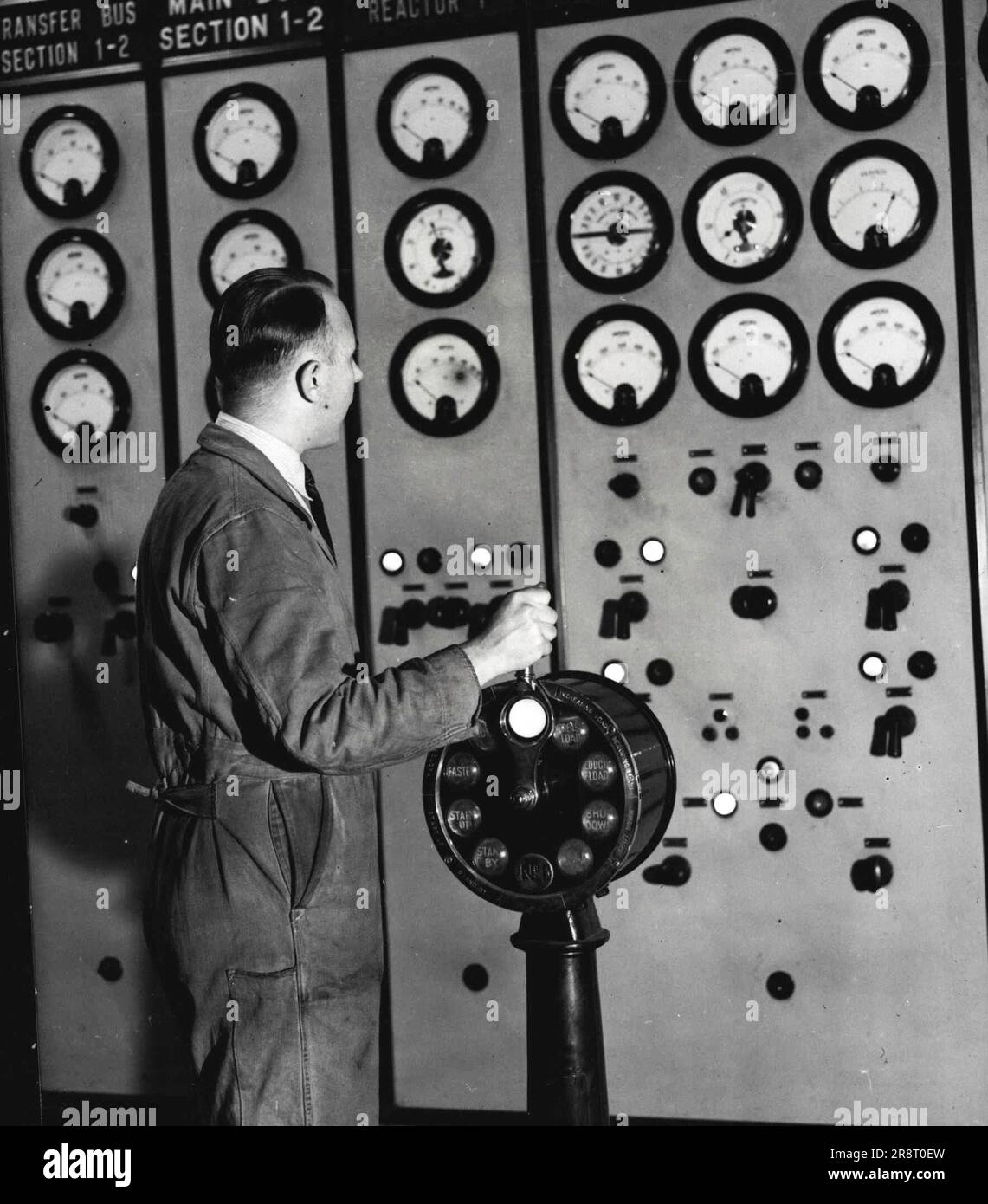 The Power Goes Down -- In the control-room at London's great Battersea ...