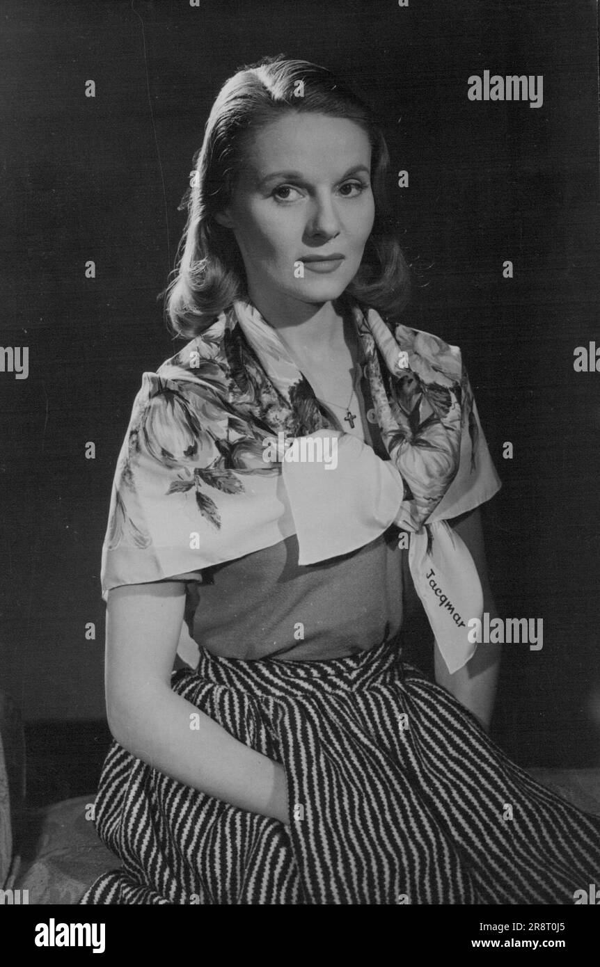 Ann Todd, British Film Star. November 19, 1948. (Photo by Baron, Camera ...
