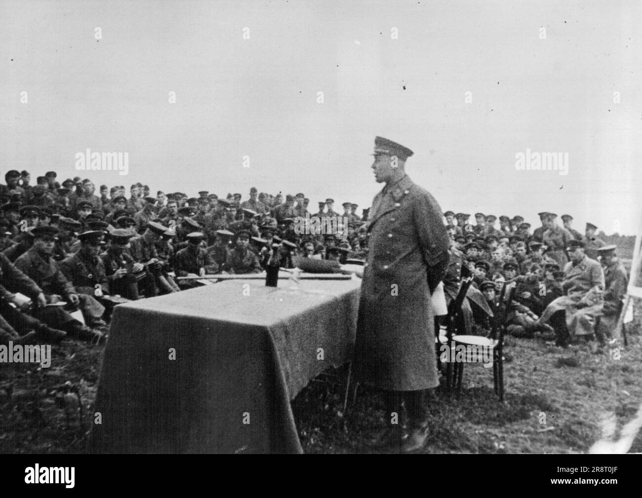 Marshal Timoshenko. Regularly, Timoshenko addresses big gatherings of ...