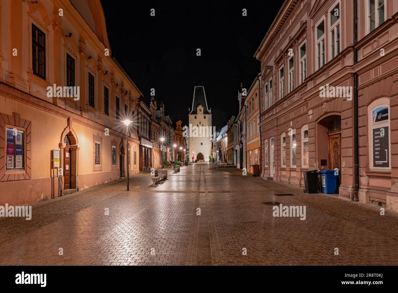 Kadan by night Stock Photo - Alamy