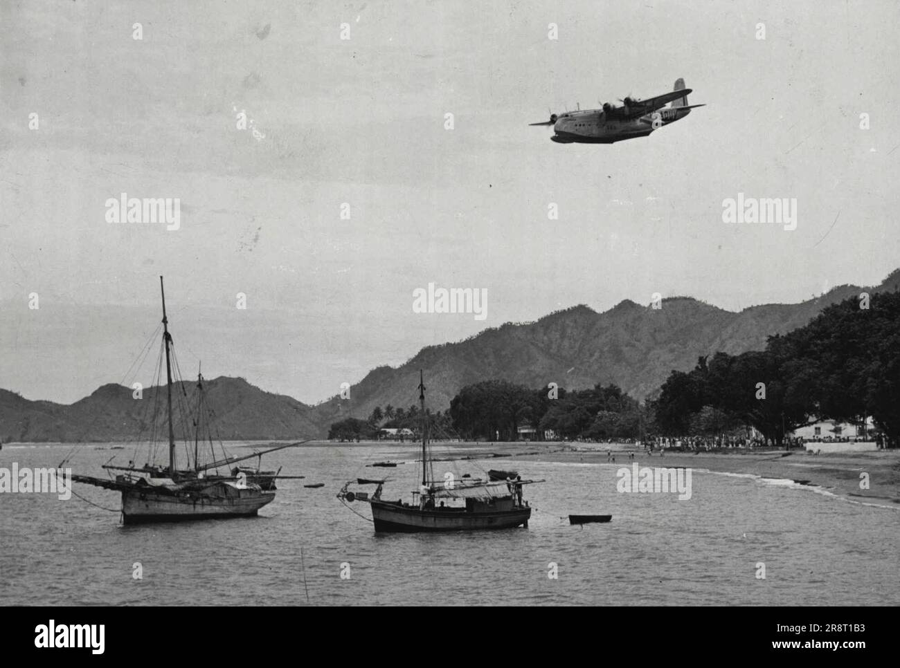 Peaceful Dili, capital of the Island of Timor. Dili, capital of ...