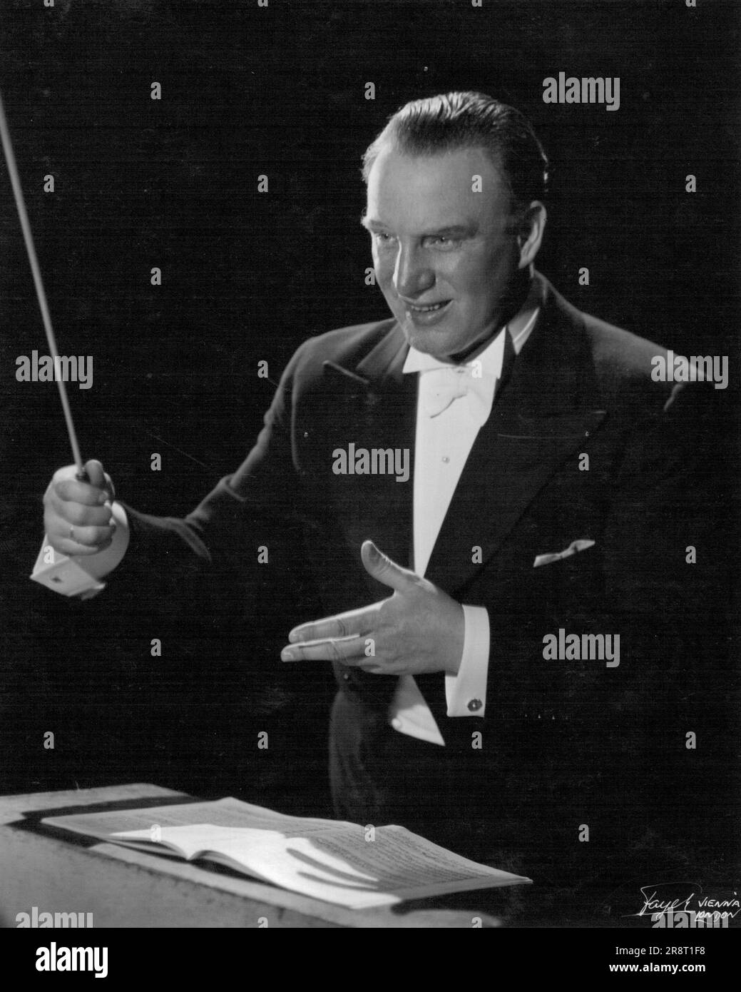 Richard Tauber. October 21, 1947. (Photo by Fayer Of Vienna Stock Photo ...