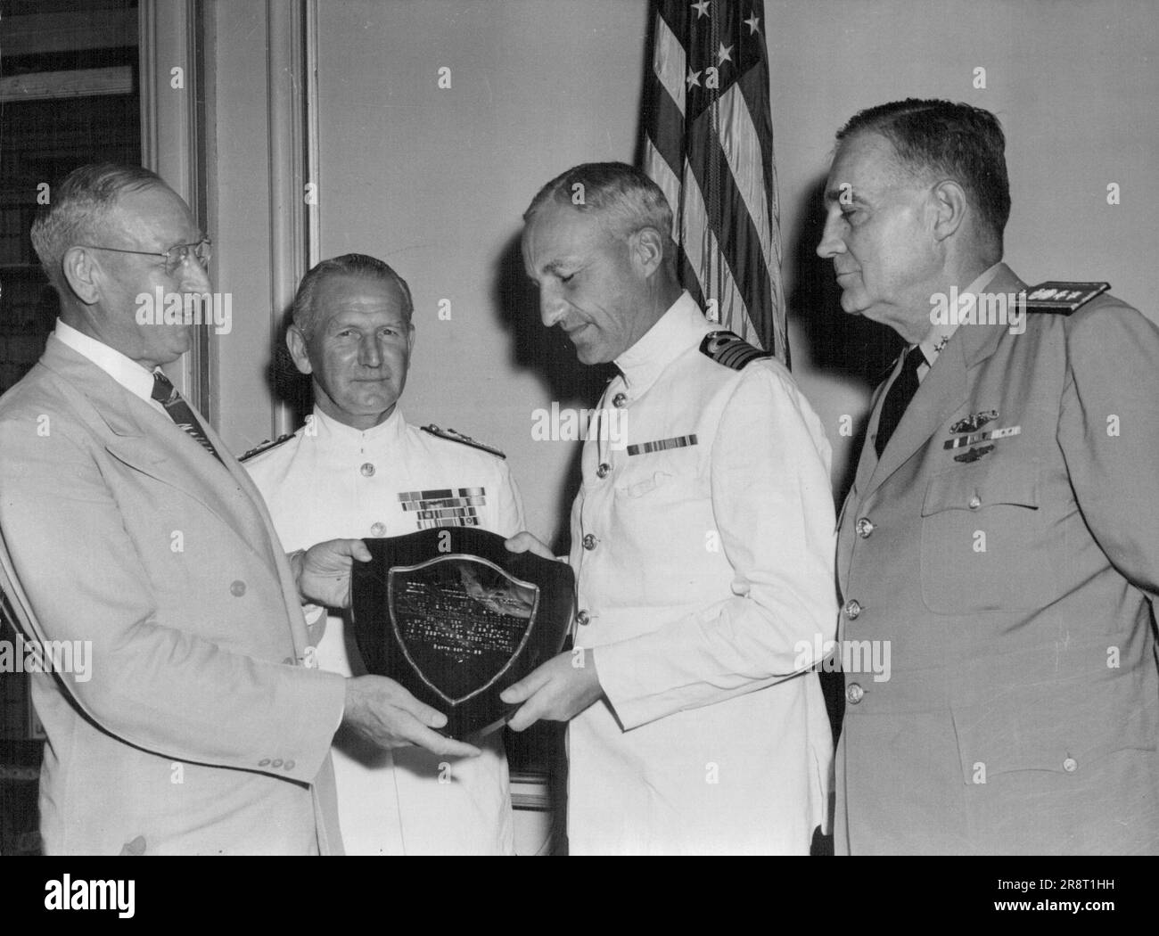 British Cruiser At Philadelphia On Good Will Visit -- Captain of the ...