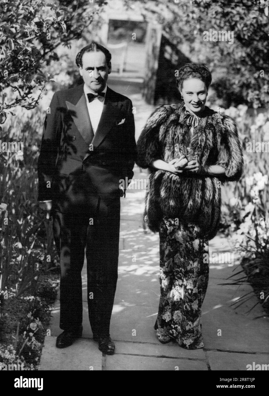 Richard Tauber & Wife Formally Dianna Napier - Tenor & Actor - Stage ...