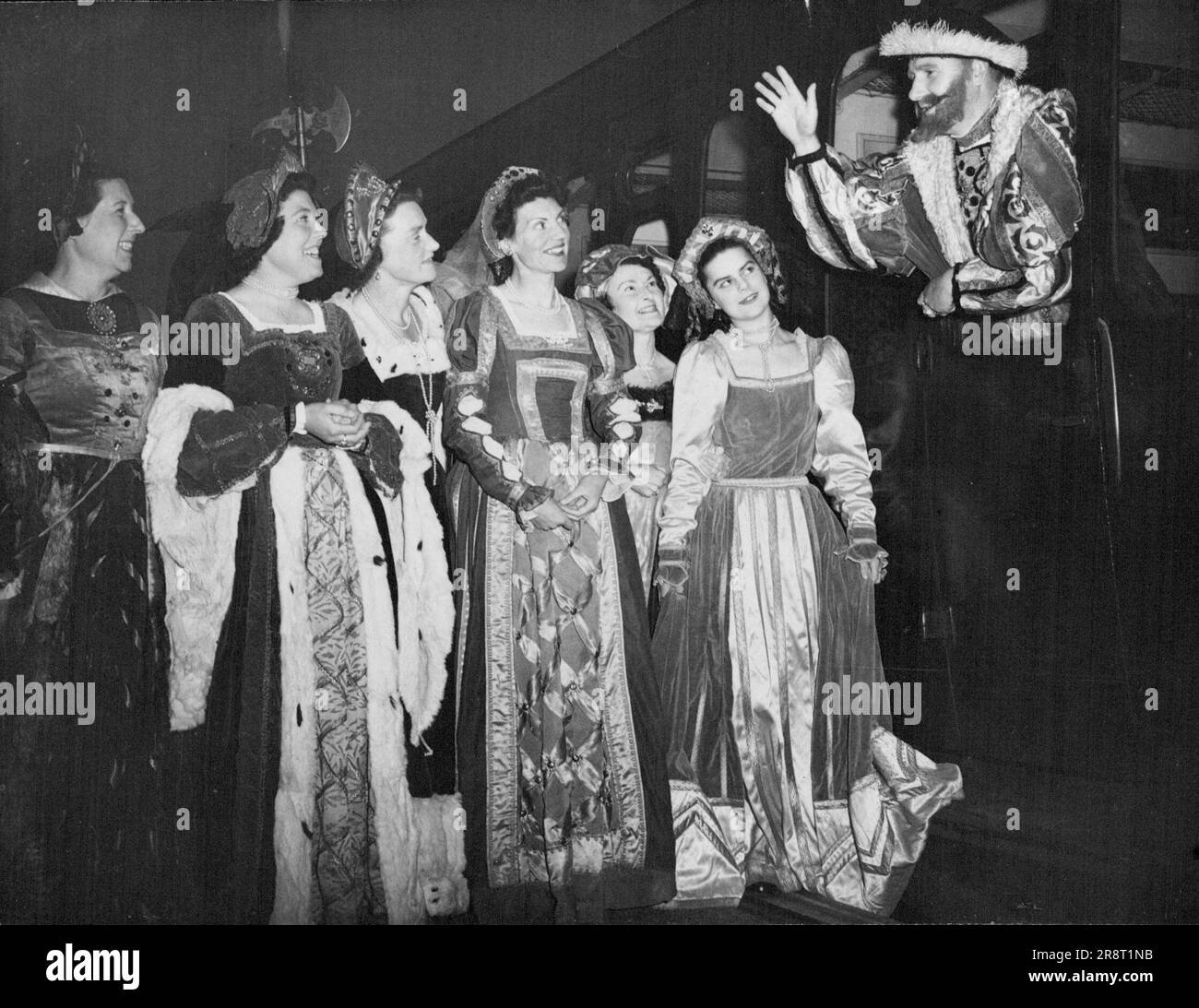 Six wives of king henry viii Black and White Stock Photos & Images - Alamy