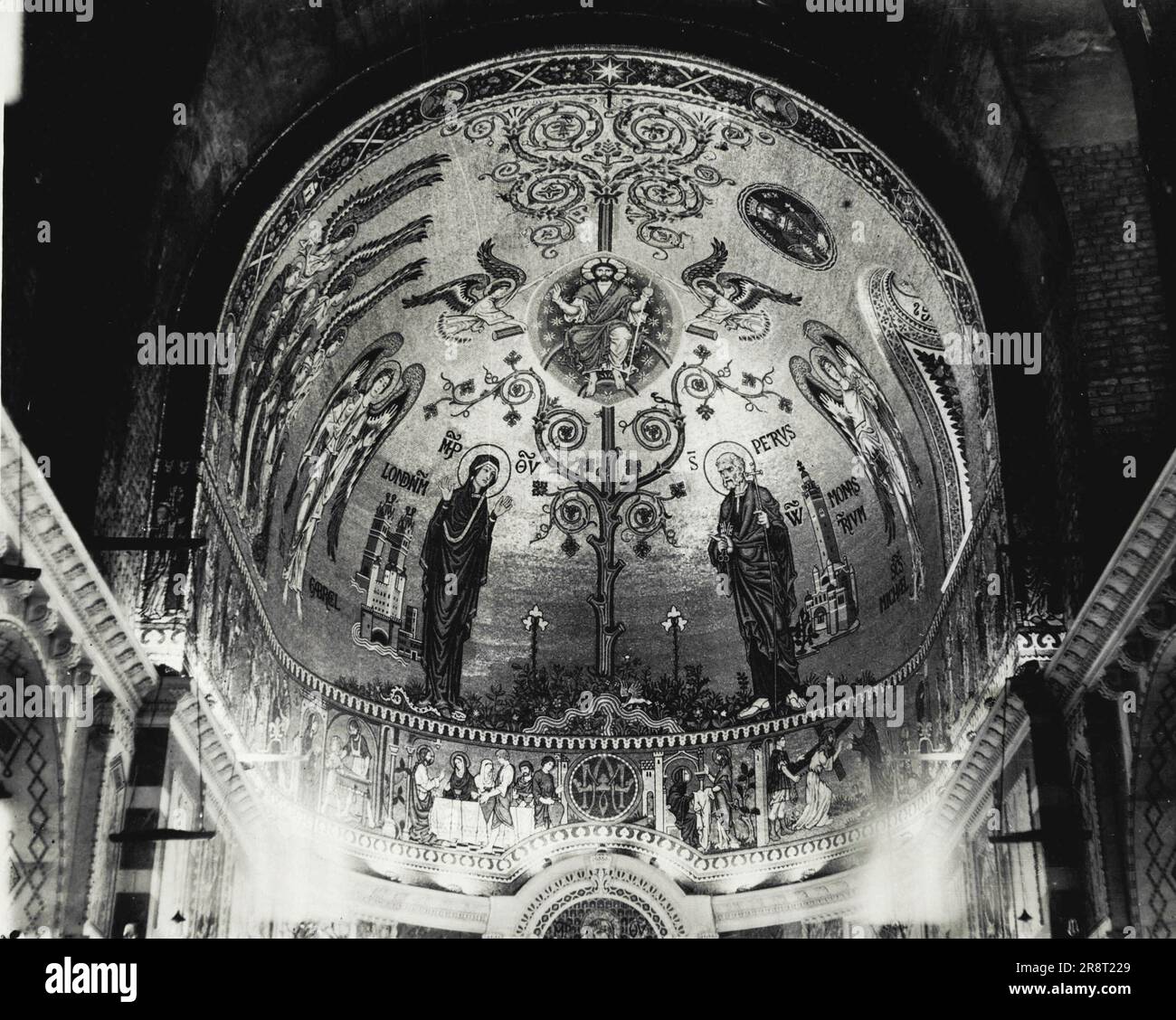 Cardinal Unveils Cathedral Mosaic - A view of the mosaic at Westminster ...