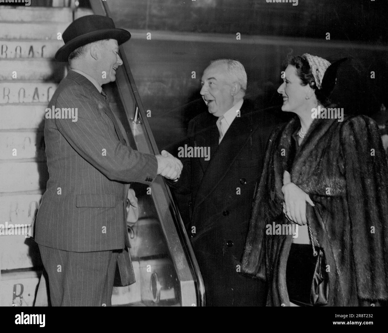 Boac vintage Black and White Stock Photos & Images - Alamy