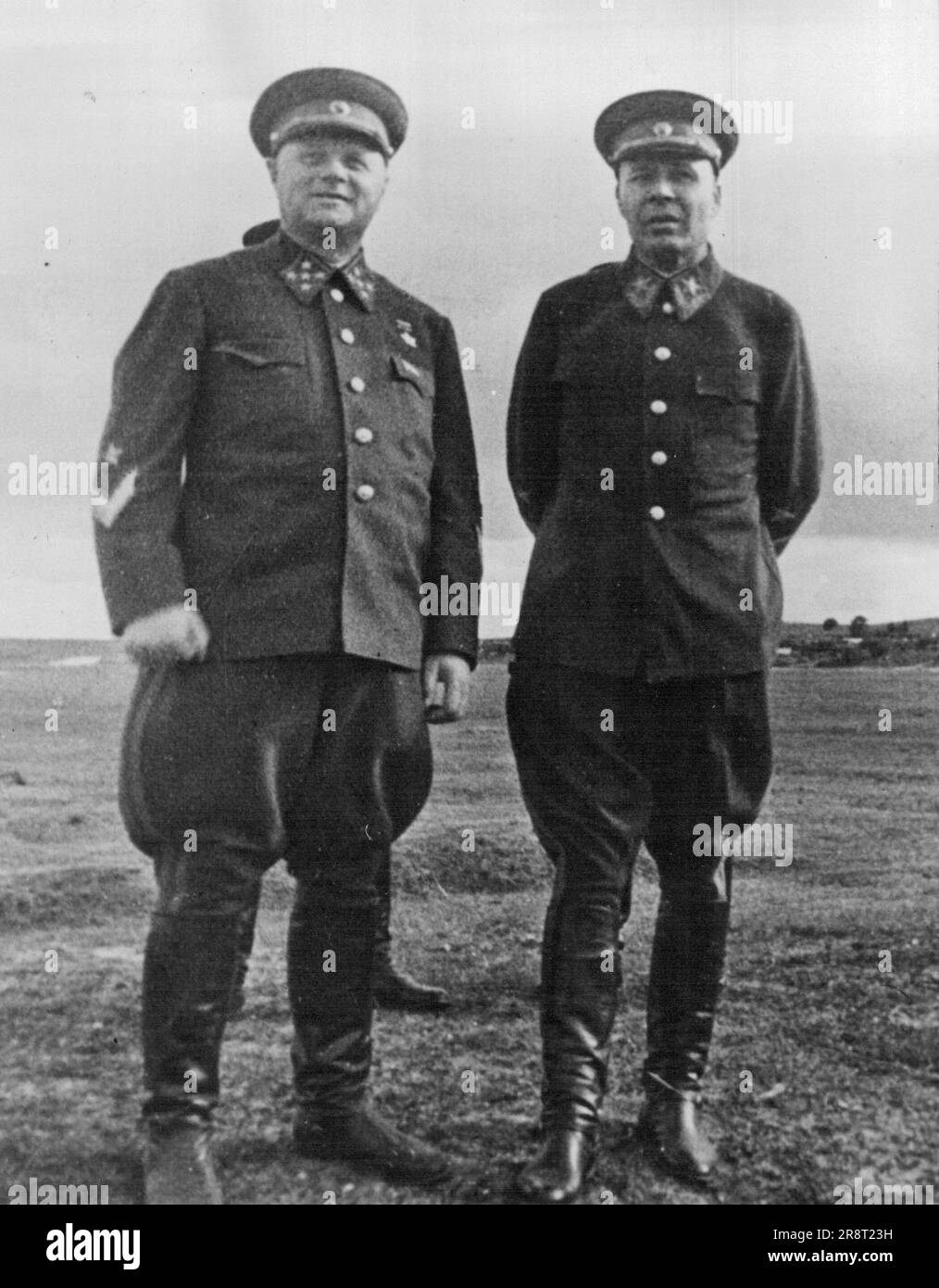 Black and white marshal siemon timoshenko hi-res stock photography and ...