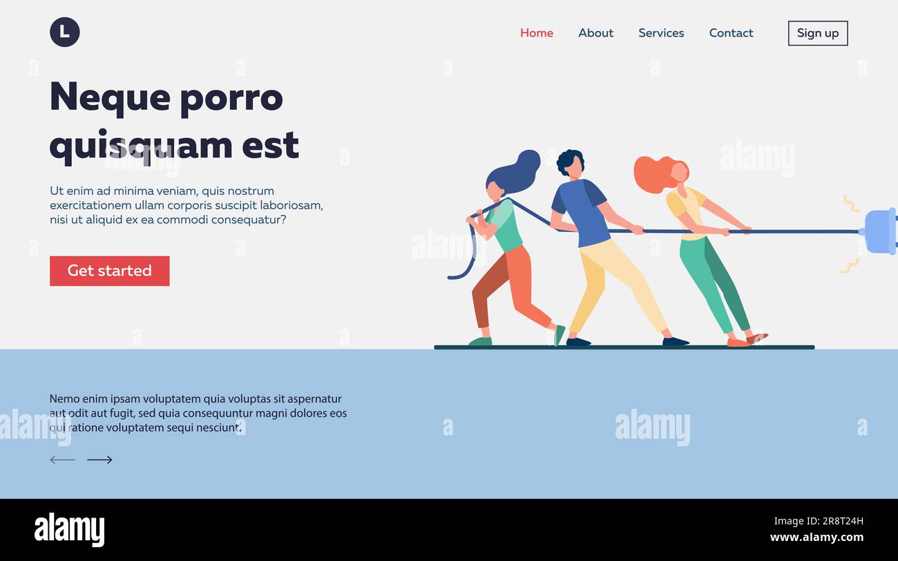 Groups of people pulling rope Stock Vector Image & Art - Alamy